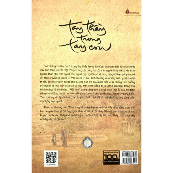 Tay Thay Trong Tay Con – Deer Park Monastery Bookshop